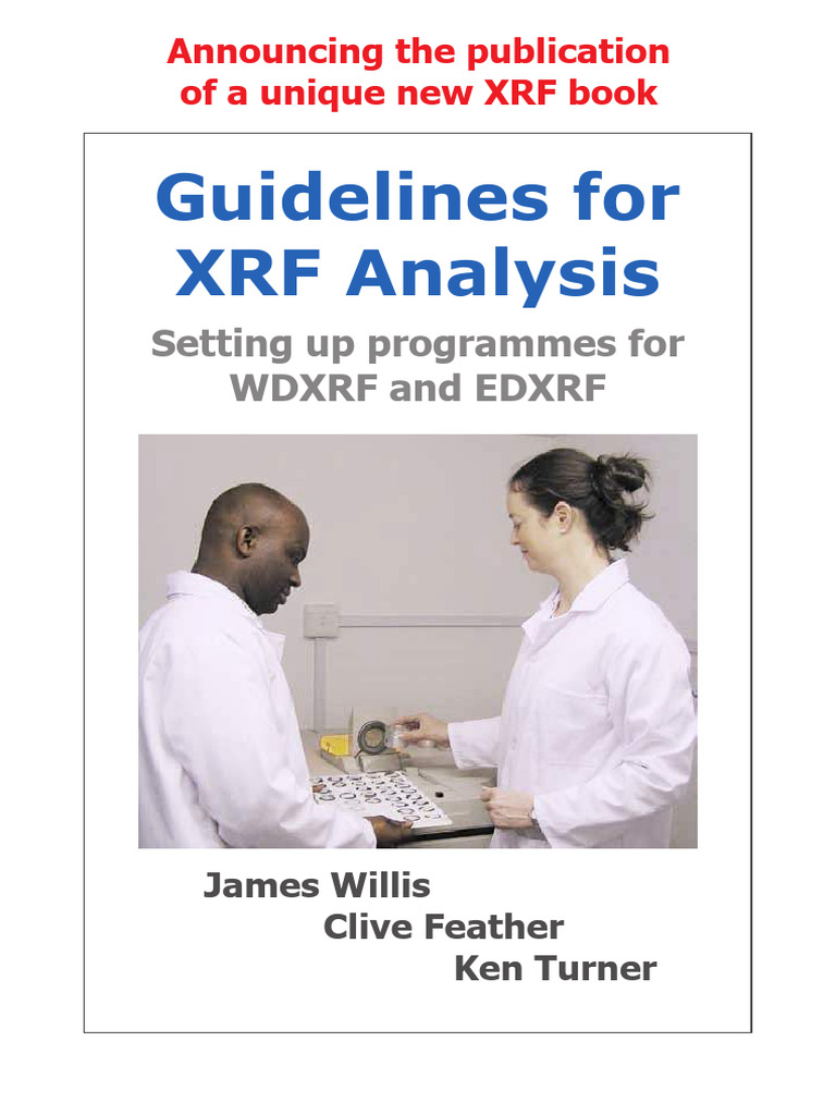 XRF Analysis Guidelines for WDXRF & EDXRF | PDF | Ore | Metals
