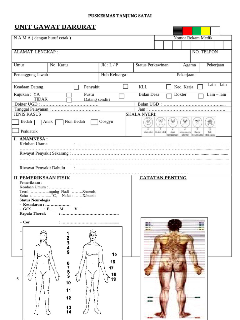Format Lembar Ugd | PDF