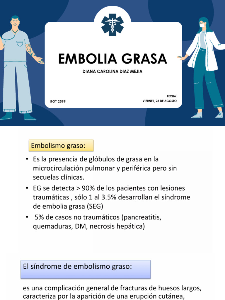 Embolia Grasa | PDF