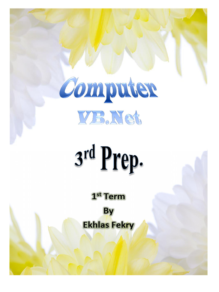 ملخص لغات تالته تيرم اول.pdf · إصدار _١_ (1) | PDF | Window (Computing) | Computer Program