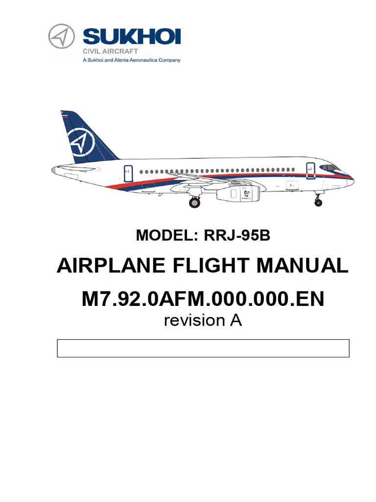 Afm Rrj-95m Reva | PDF | Avionics | Cockpit