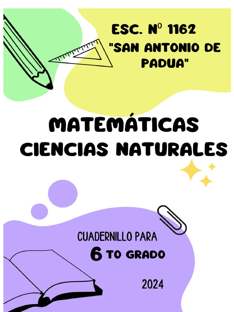 Cuadernillo MAT Y NAT | PDF
