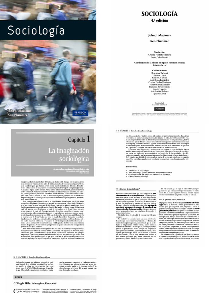 Pensar Sociológicamente | PDF