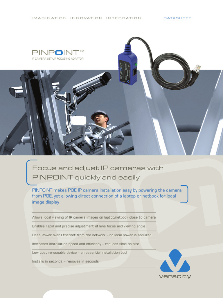 IP Camera Setup with PINPOINT | PDF | Camera | Equipment