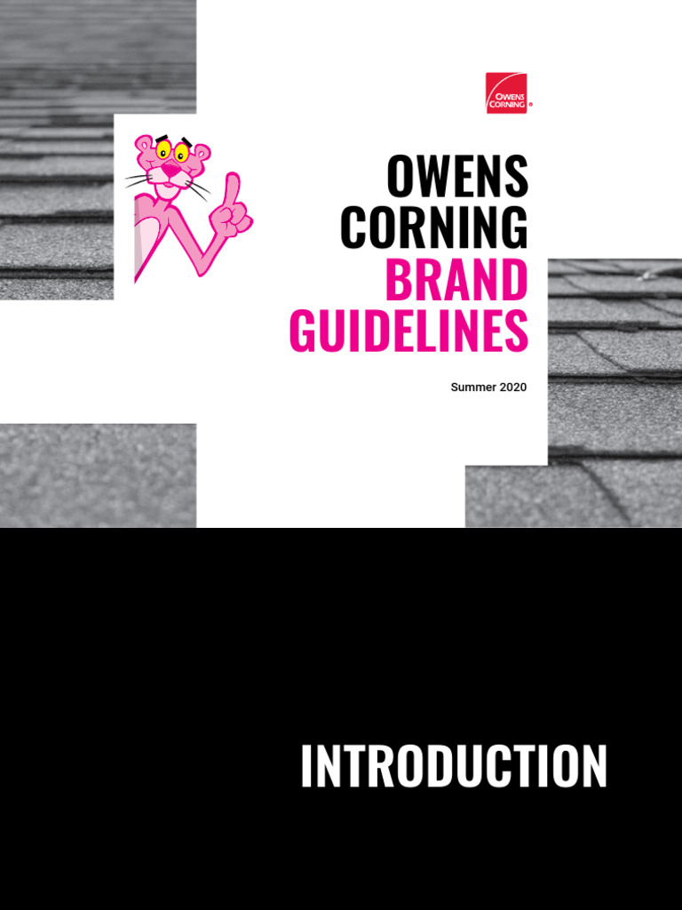 Owens Corning Brand Guidelines | PDF | Logos | Graphic Design