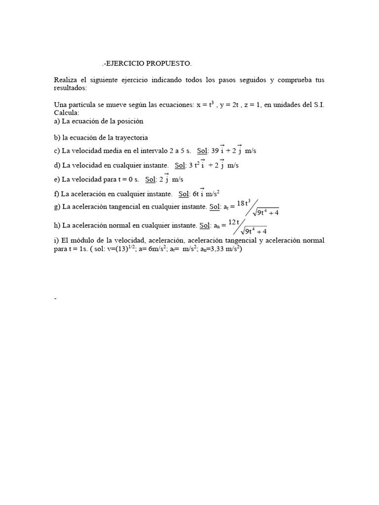 Ejercicio Propuesto | PDF