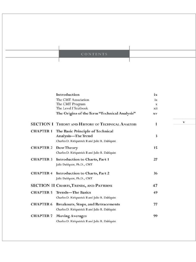 CMT Curriculum 1 | PDF