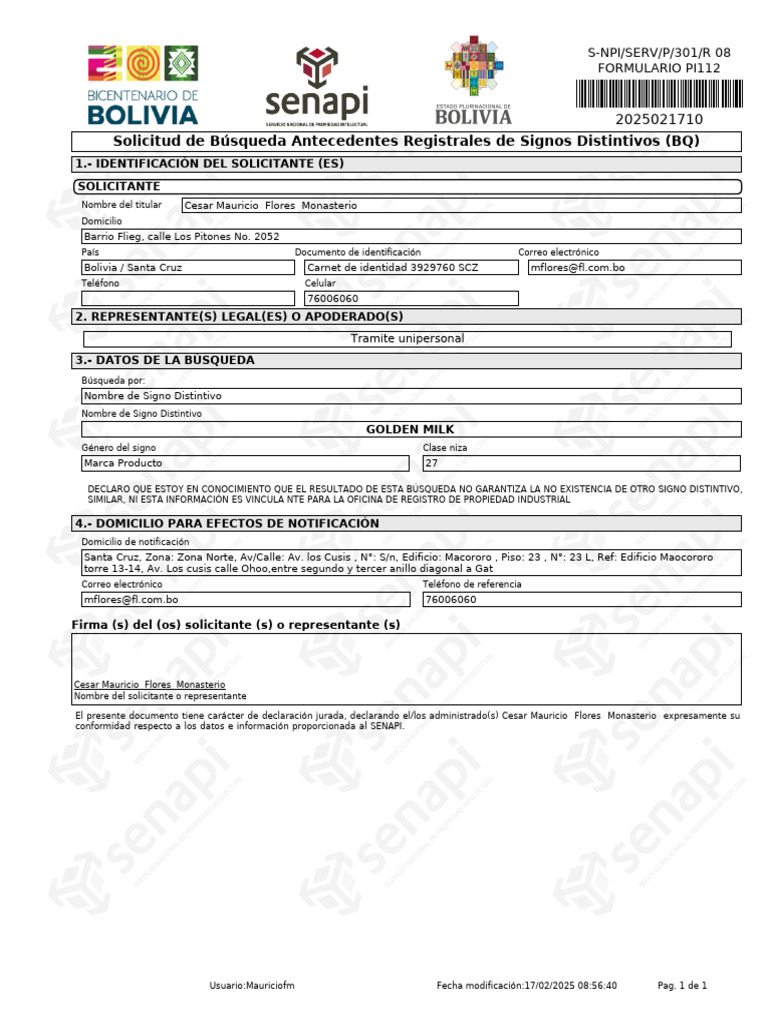 Busqueda Senapi | PDF