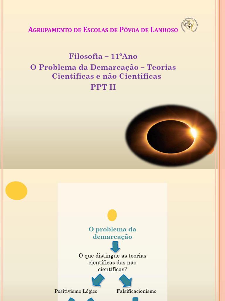 Filosofia e Critérios de Cientificidade | PDF | Falsificabilidade | Science