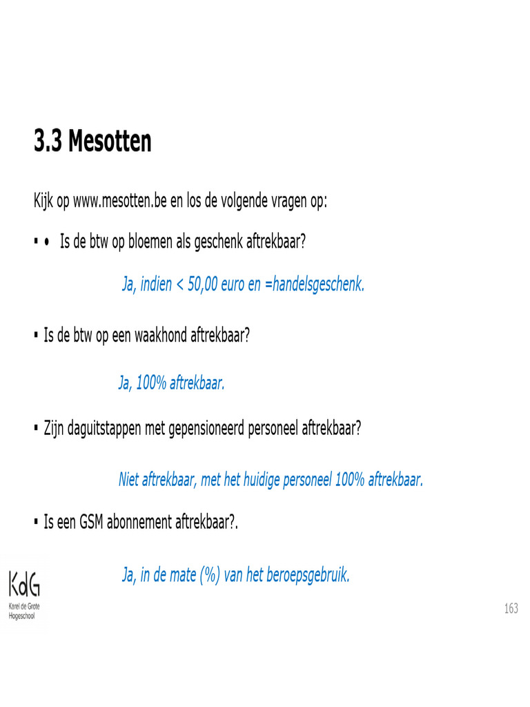 3.3 Mesotten | PDF