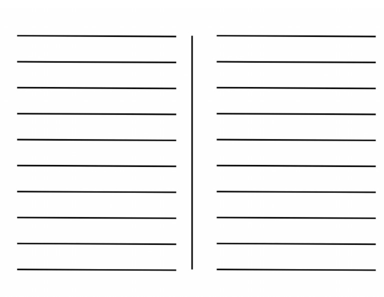 Doc18 lineas de cuaderno | PDF