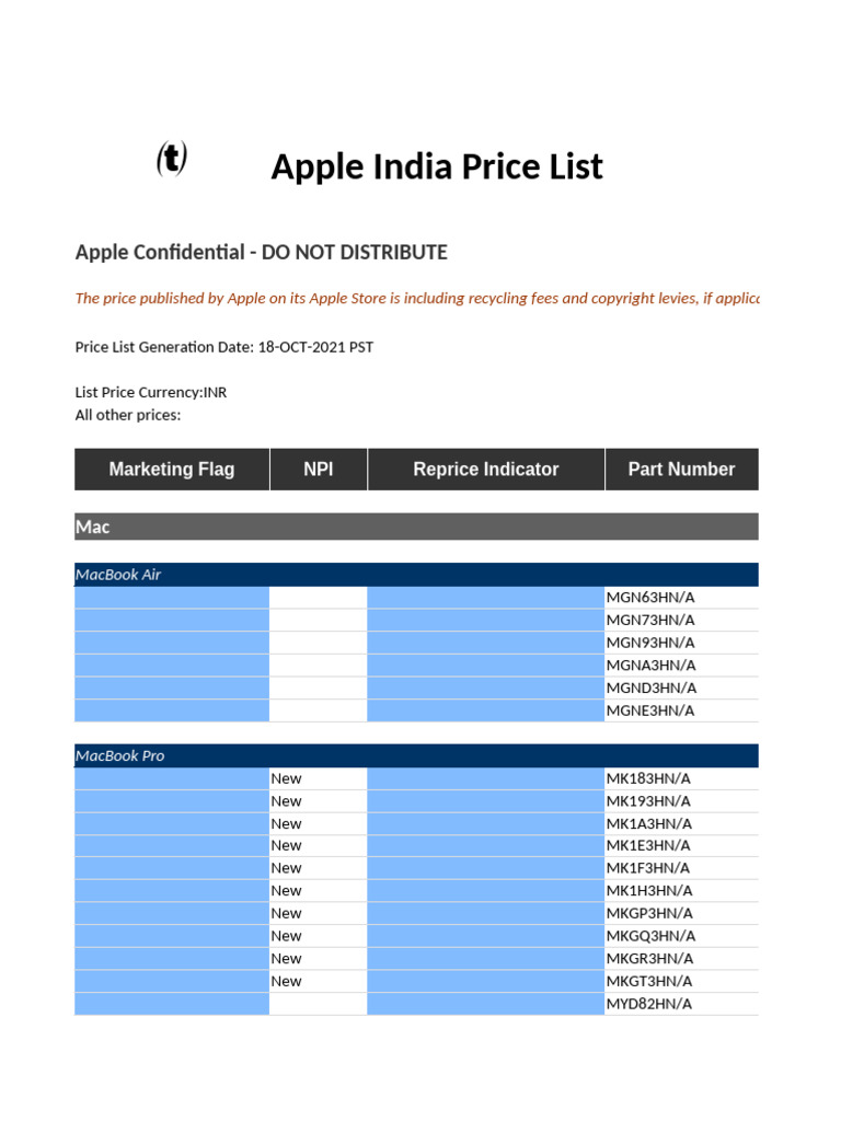 Apple - 18-Oct-21 | PDF | Apple Inc. | Ios