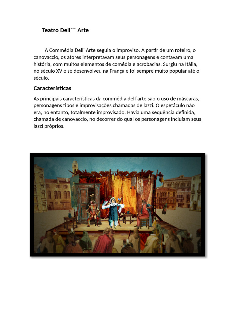 Teatro Dell Arte 02 | PDF