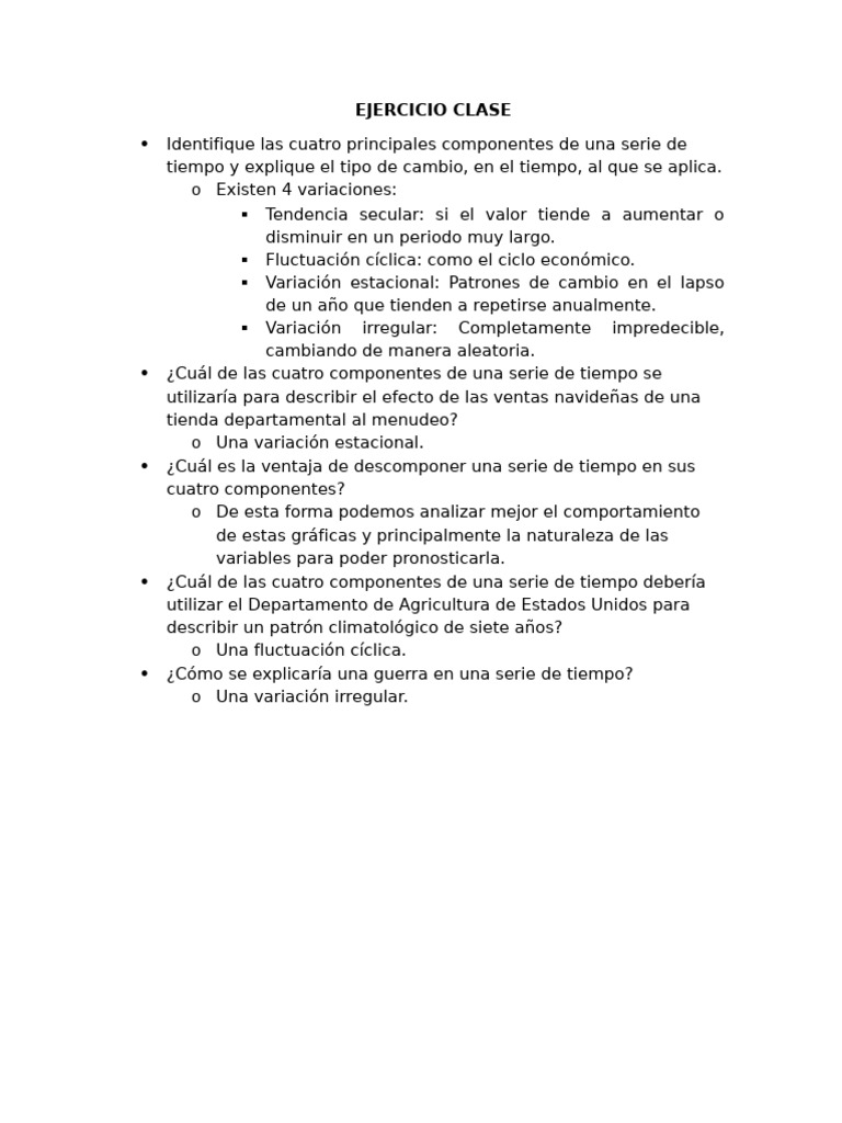 Ejercicio Clase U.3 | PDF