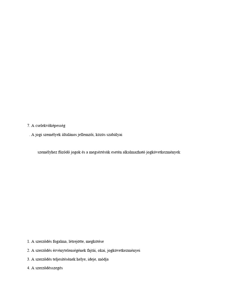 ZV igBA PJ Tetelek | PDF