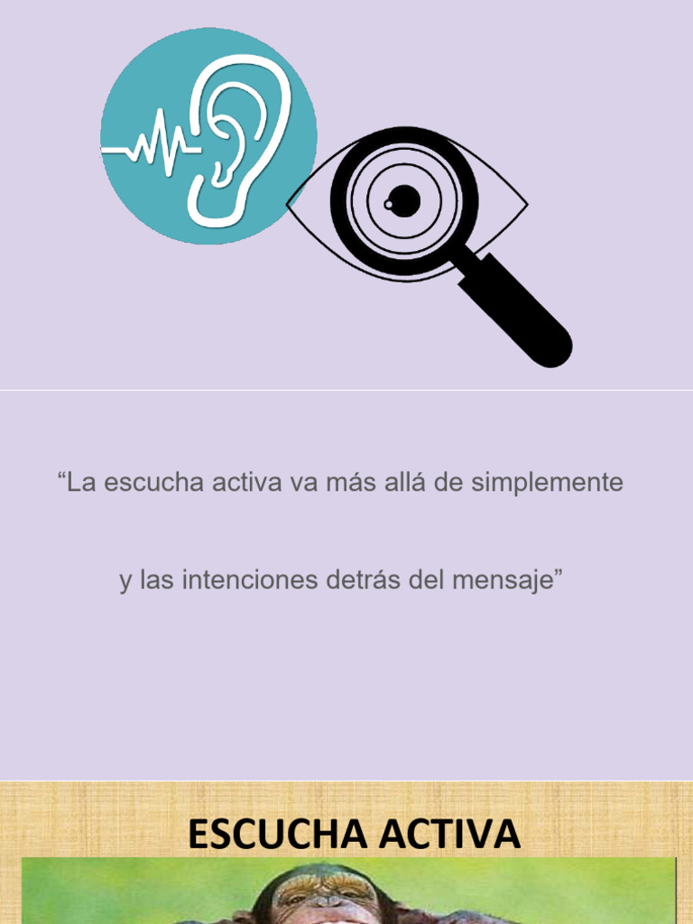 Escucha Activa PP | PDF