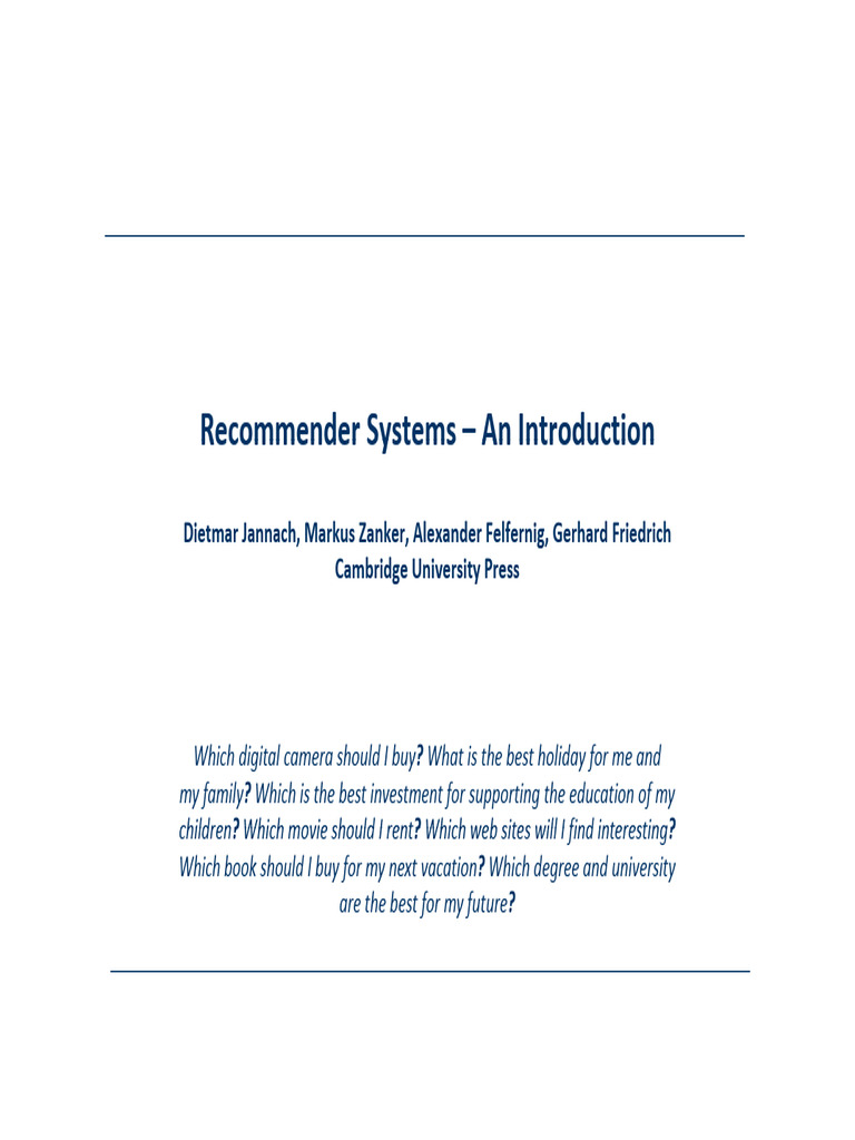 Recommender_Systems_An_Introduction_Chapter01_Introduction | PDF ... Recommender_Systems_An_Introduction_Chapter01_Introduction | PDF ...
