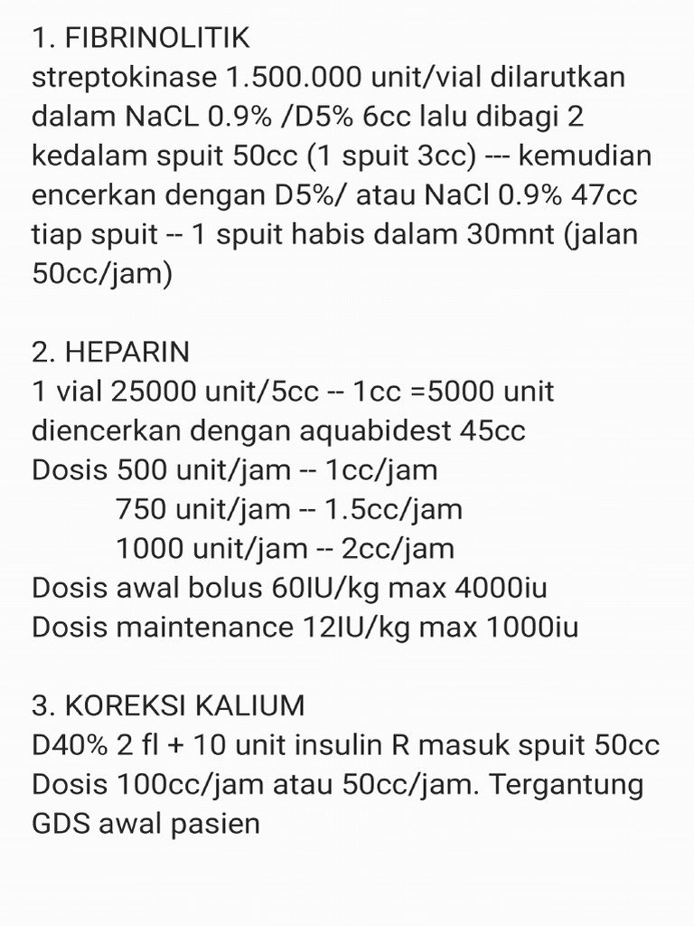 Pengenceran Dan Dosis Obat - 220107 - 150757 | PDF