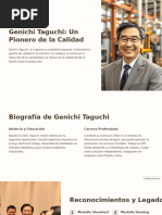 Aportaciones de Genichi Taguchi al Control de Calidad | PDF | Diseño ...