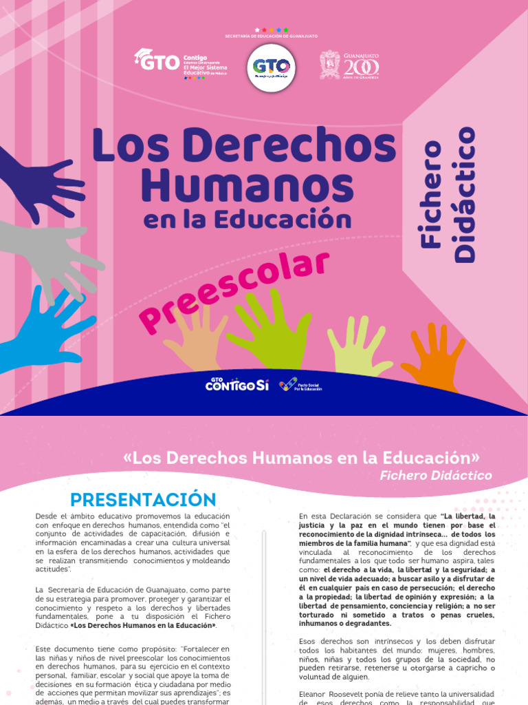 Derechos Humanos en la Educación Infantil | PDF | Derechos | Derechos ...