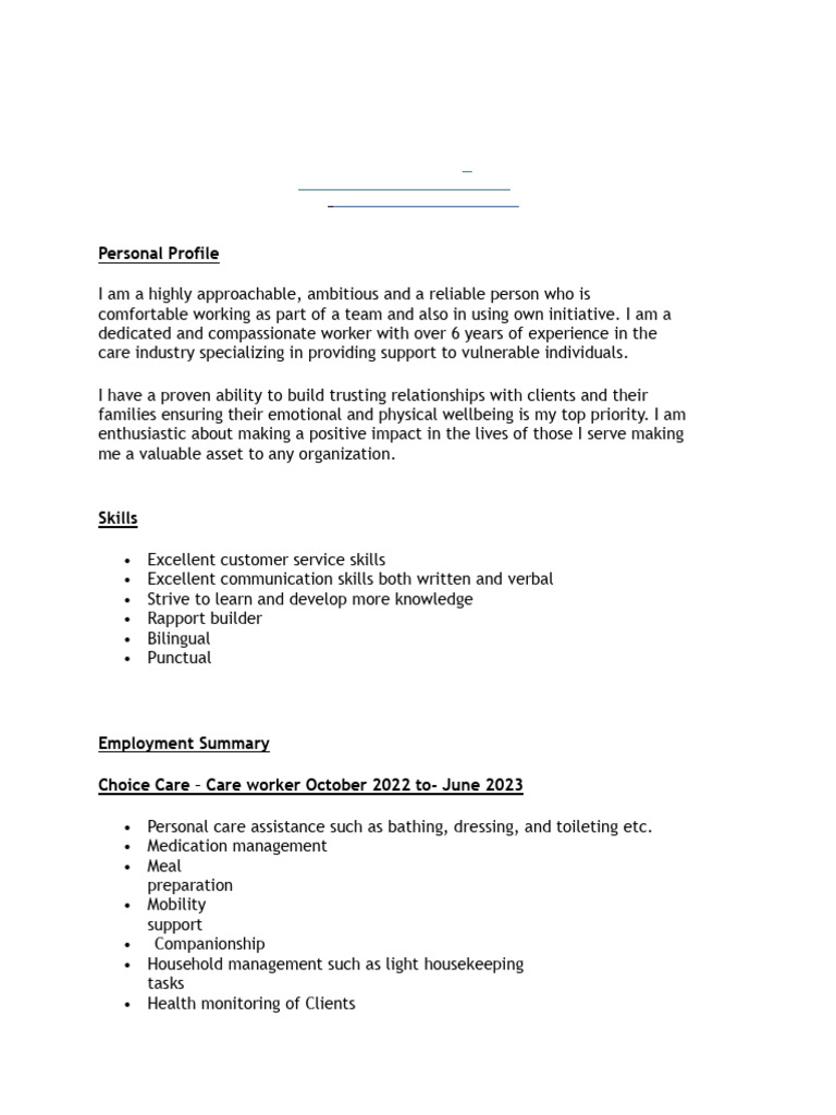 Uzma Haroon_CV | PDF | Housekeeping