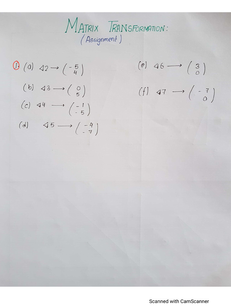 Matrix-Assignment-Solution-4-3 (1) | PDF