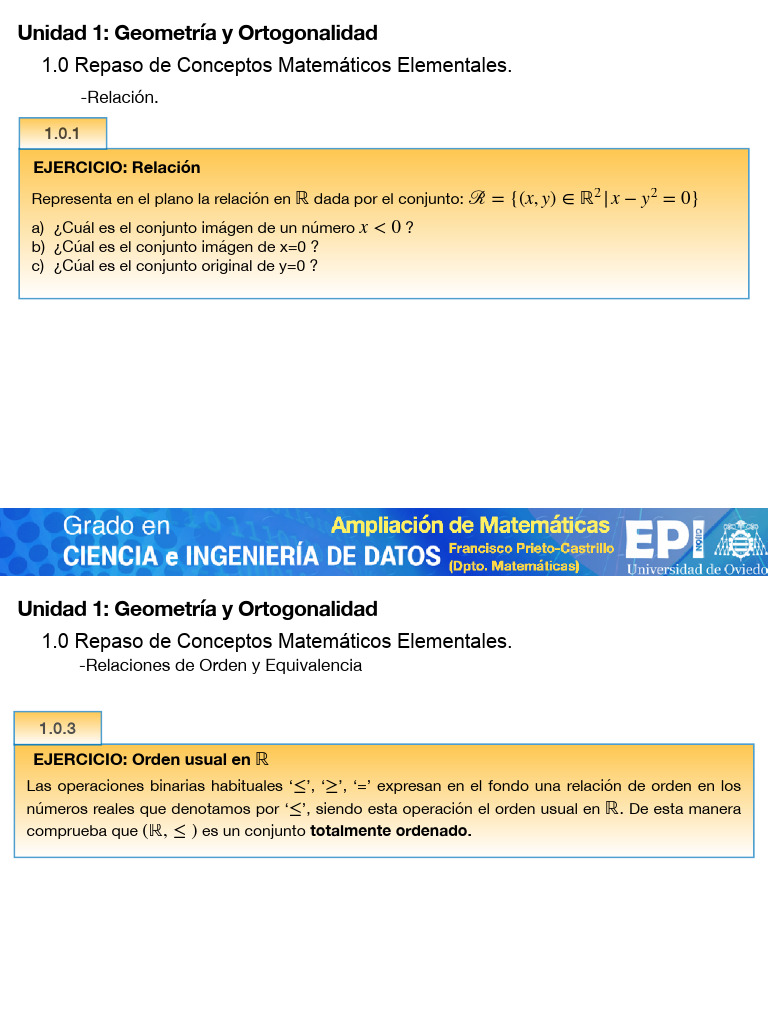 UD0. RepasoLógica EjerciciosPA | PDF | Matemáticas | Geometría