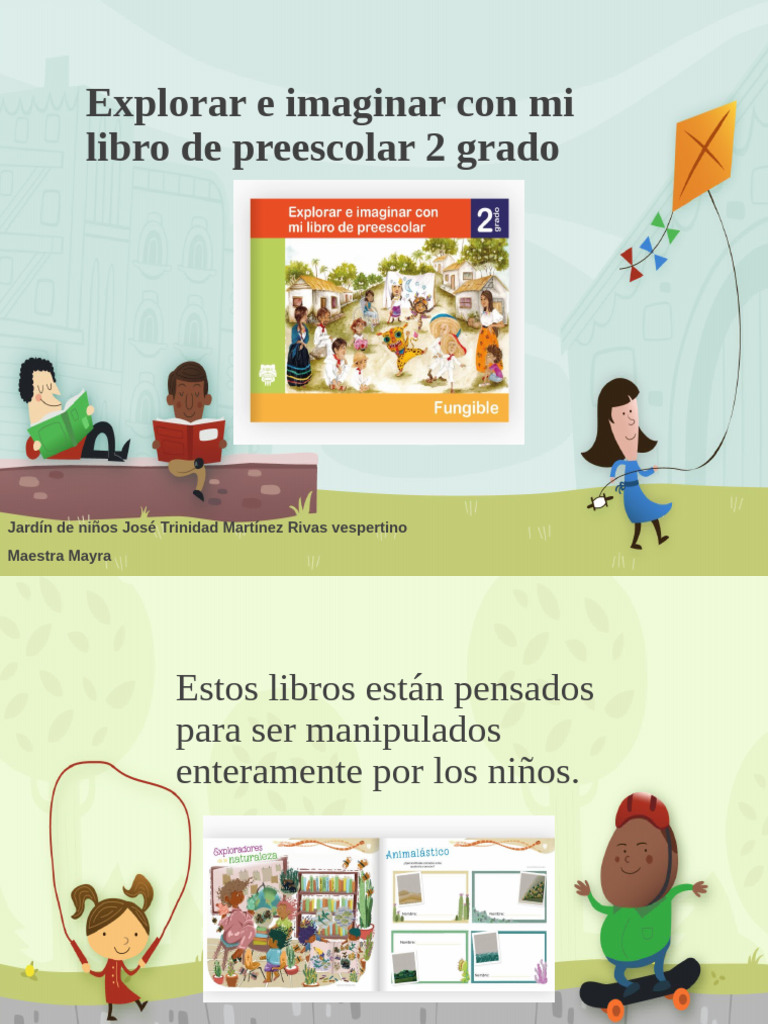 Explorar e Imaginar Con Mi Libro de Preescolar - 103553 | PDF