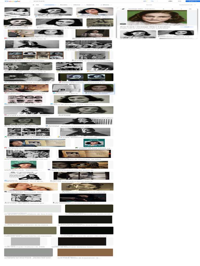 Ana Frank - Google Search | PDF | Anne Frank