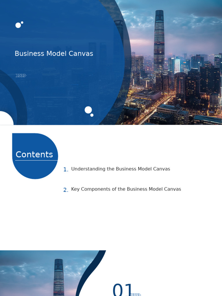 Business Model Canvas Overview and Components | PDF | Business Model ...
