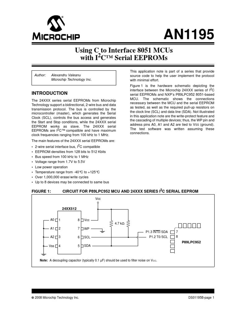 24lc02 Application Note | PDF