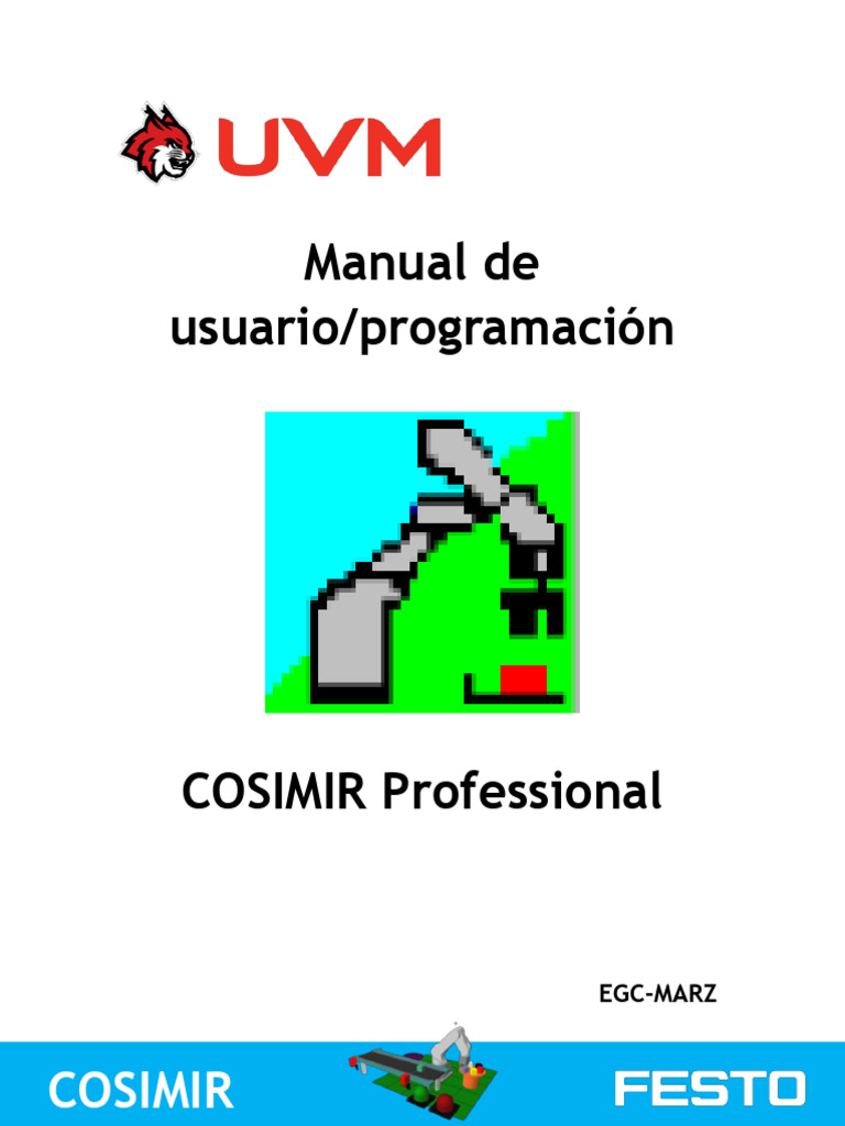 Manual Uso Cosimir | PDF | Ventana (informática) | Robot