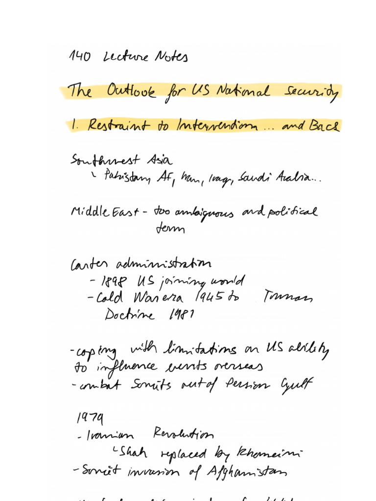U.S. Military Interventions Overview | PDF