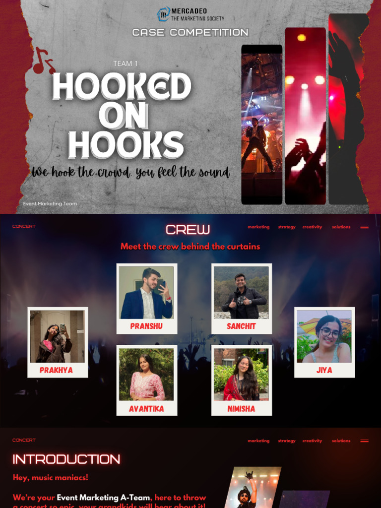 Event Marketing Strategies for Concerts | PDF