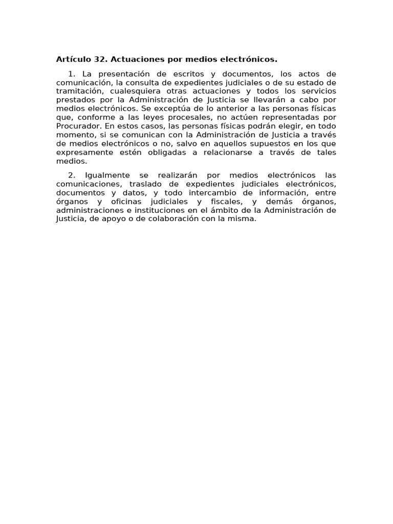 Artículo 32 | PDF