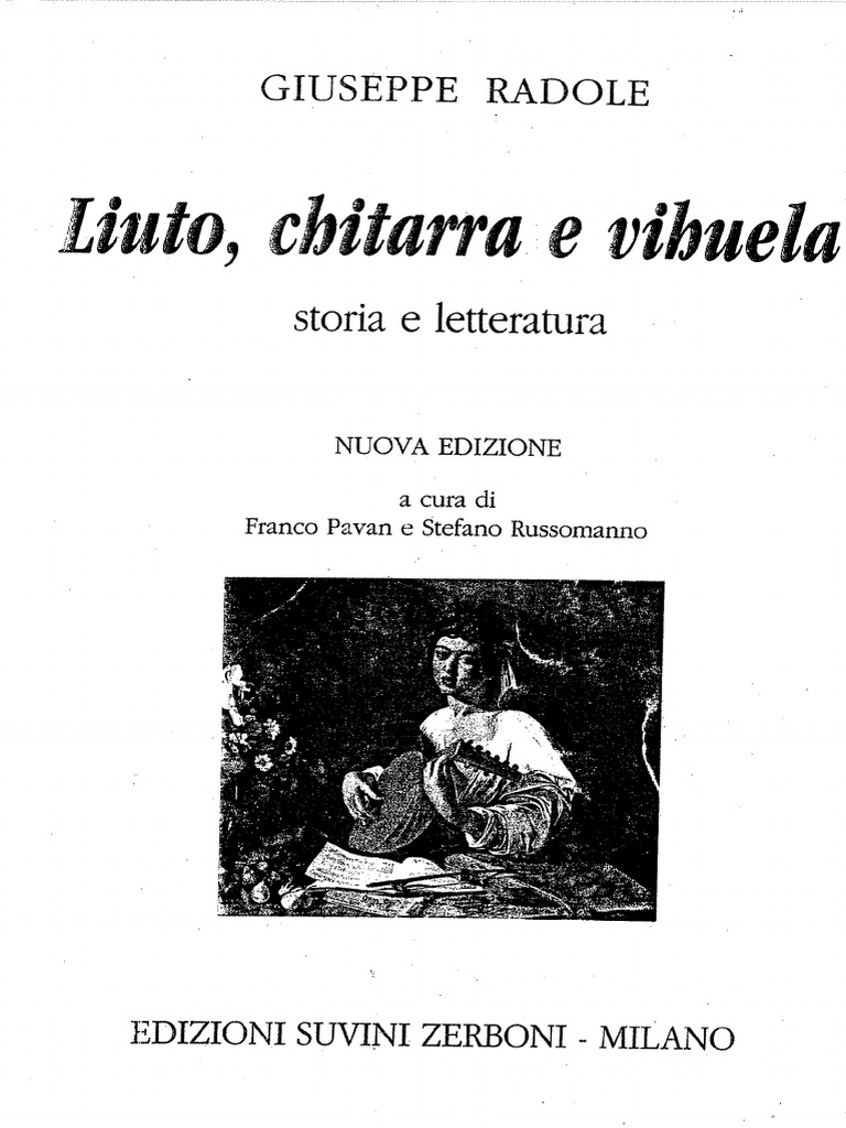 Radole Liuto Chitarra e Vilhuela | PDF