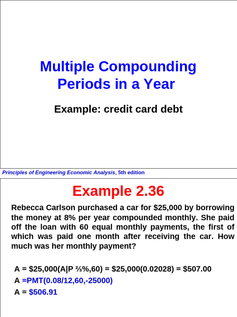 Ch02 - Part III- Modified | PDF | Interest | Compound Interest