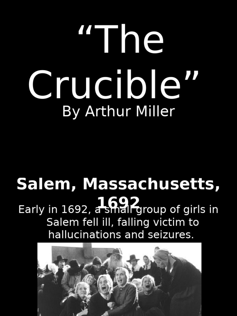 The Crucible, introduction | PDF | Mc Carthyism