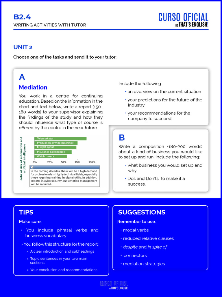 B24 - Writing Task - U2 | PDF