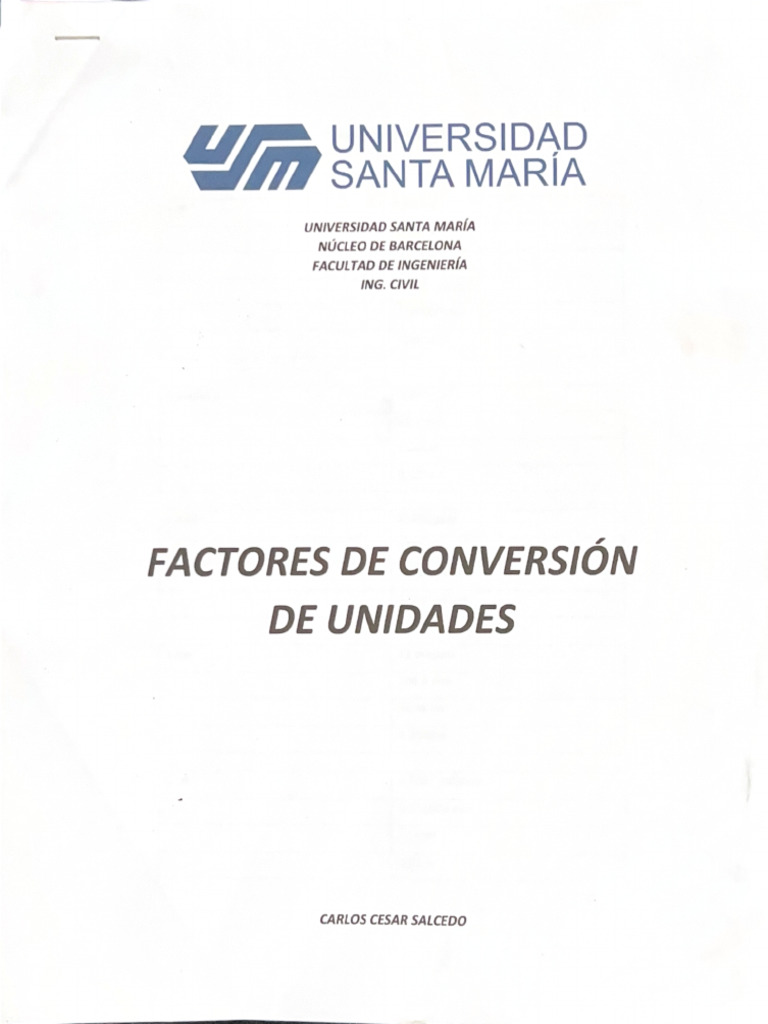 Universidad Santa María | PDF