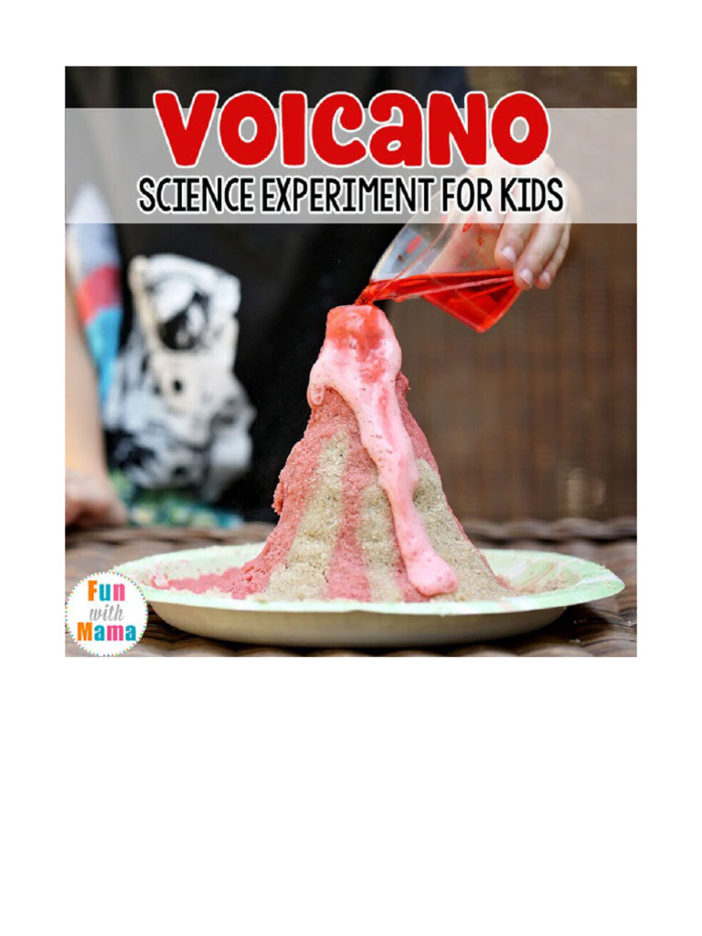 Volcano Experiment | PDF