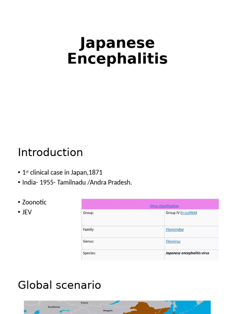 Japanese Encephalitis | PDF