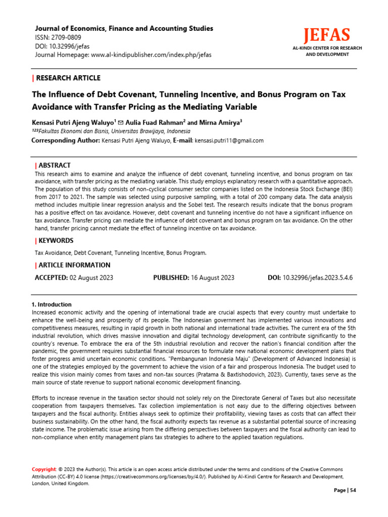 Paper+6+ (2023 5 4) +The+Influence+of+Debt+Covenant,+Tunneling ...