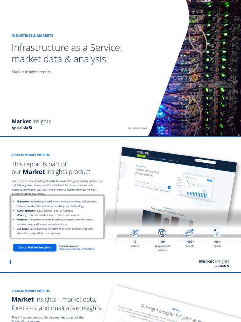 Study - Id84972 - Infrastructure As A Service Report | PDF | Cloud ...
