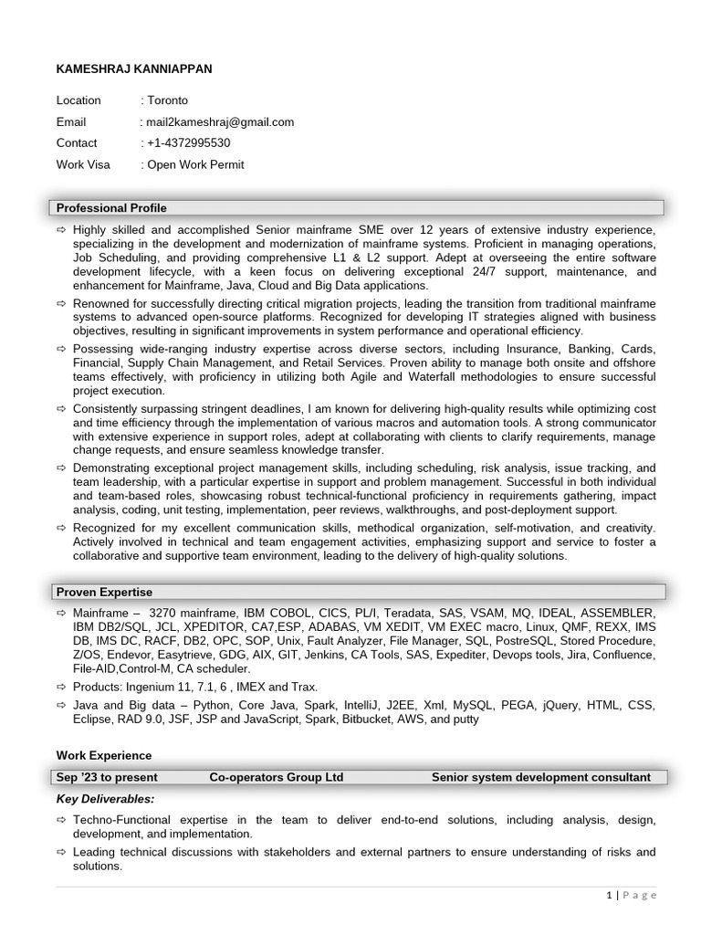 Mainframe to Open Source Migration Expert | PDF | Ibm Db2 | Computer Programming