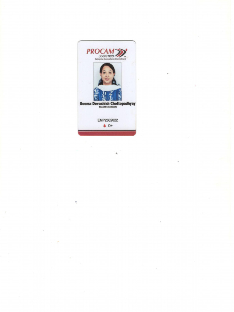 Procam ID Card | PDF