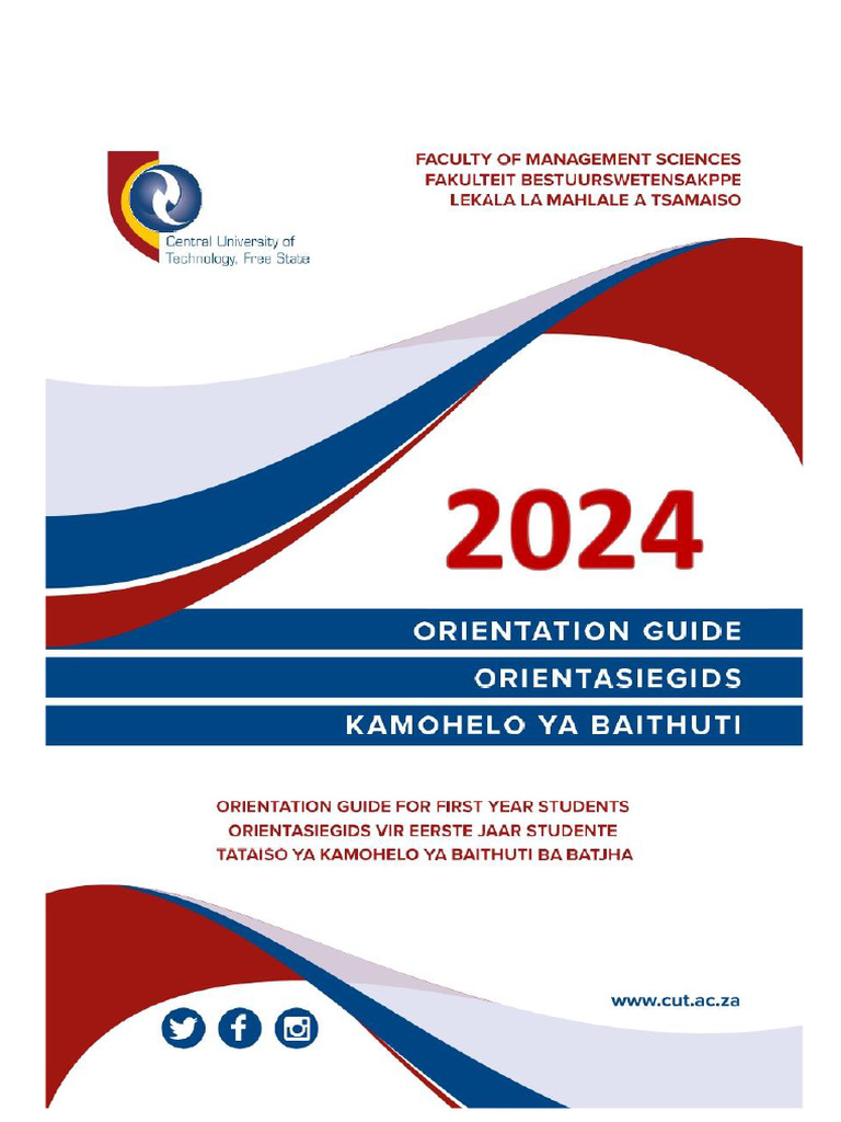 2024 First Year Orientation Guide | PDF | Educational Stages