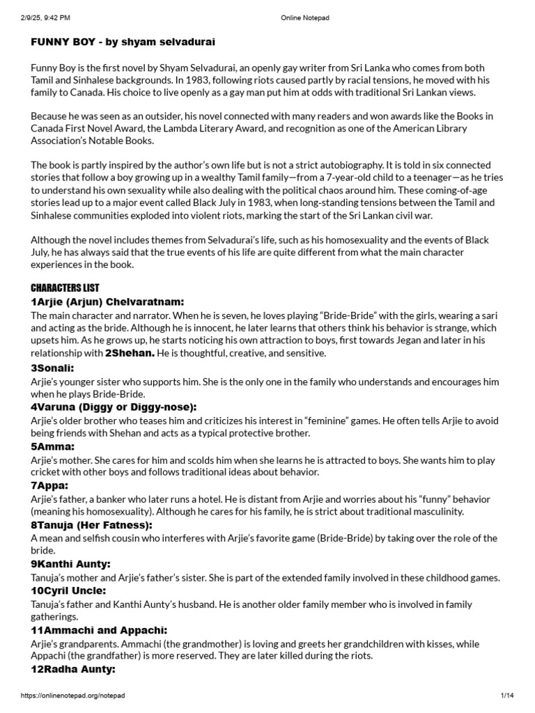 Online Notepad | PDF