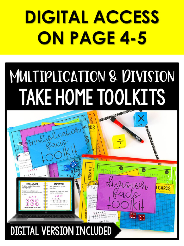 Multiplication and Division Toolkits | PDF | Division (Mathematics ...