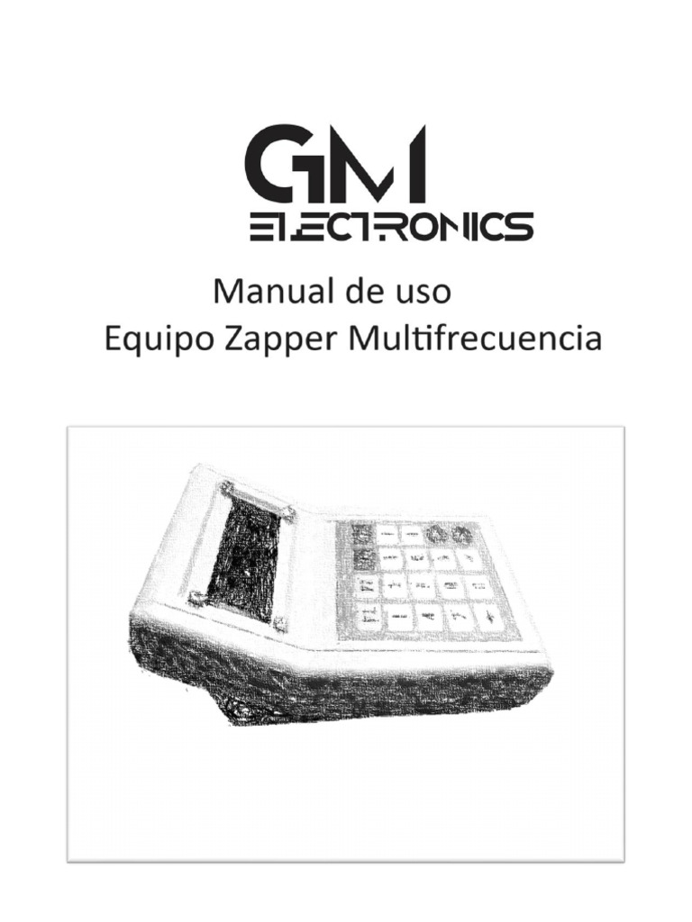 Manual Zapper | PDF | Hertz | Frecuencia